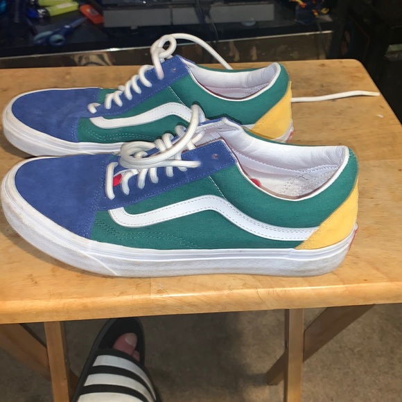Vans | Shoes | Vans Multi Colored Size 85 Sneakers | Poshmark